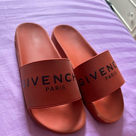Givenchy | Shoes | Orange Givenchy Slide | Poshmark